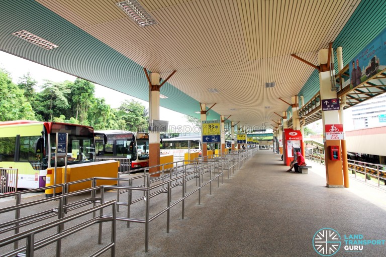 HarbourFront Bus Interchange – Interchange Concourse | Land Transport Guru