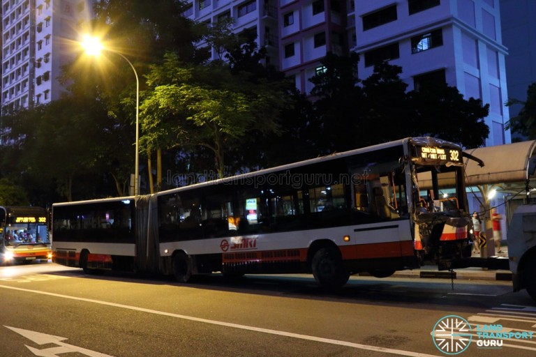 SMRT Bendy Bus Accident at Yew Tee | Land Transport Guru