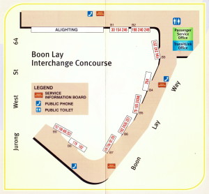Boon Lay Temporary Bus Interchange layout | Land Transport Guru