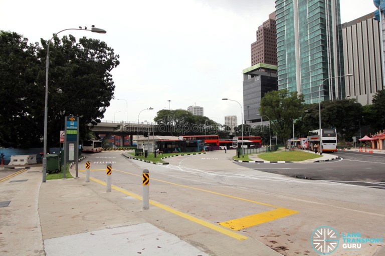 Shenton Way Bus Terminal – Alighting bus stop | Land Transport Guru