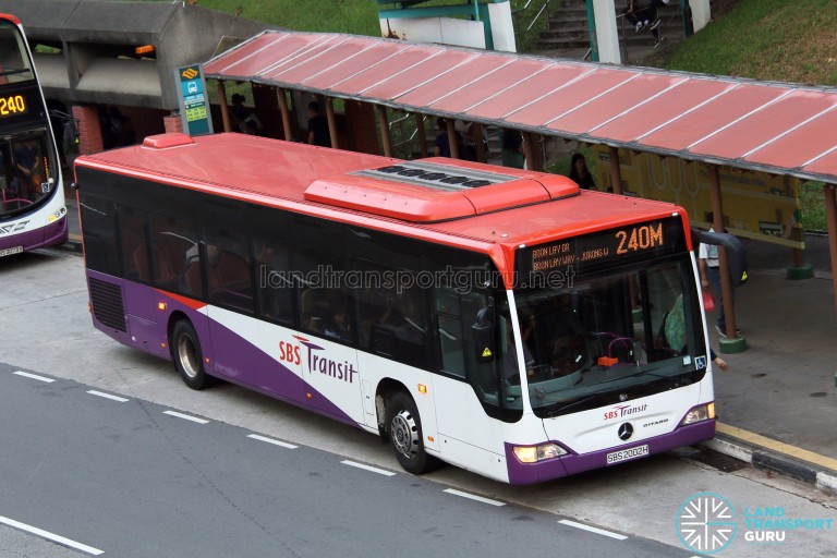SMRT Bus Service 240M | Land Transport Guru