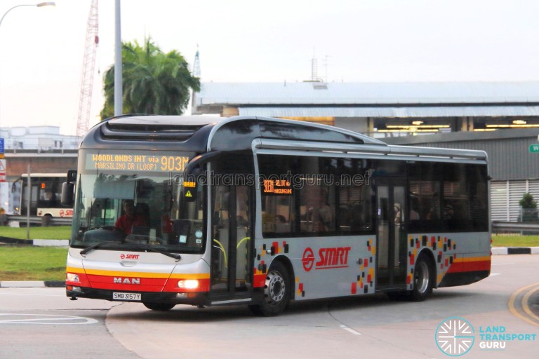 SMRT Feeder Bus Service 903M | Land Transport Guru