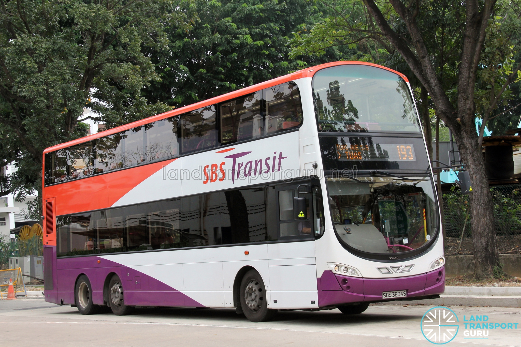 SBS Transit Bus Service 193 Land Transport Guru