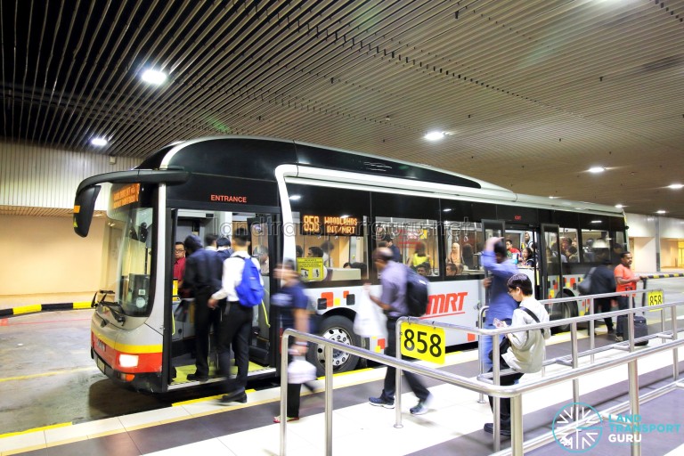 Changi Airport Terminal 2 Bus Terminal | Land Transport Guru