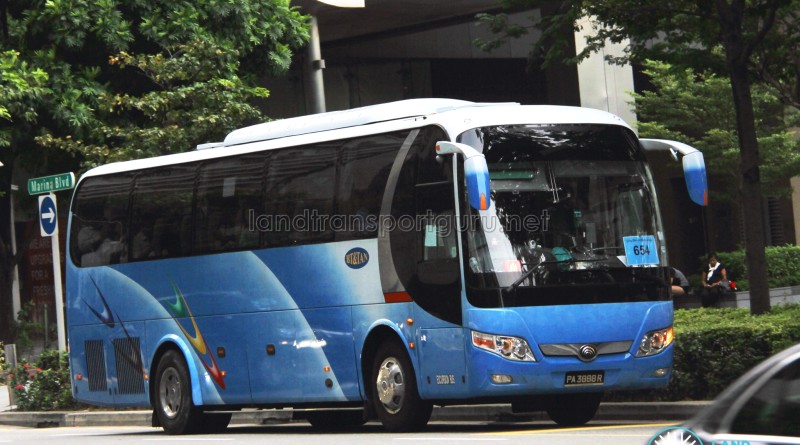 City Direct Bus Service 654 | Land Transport Guru