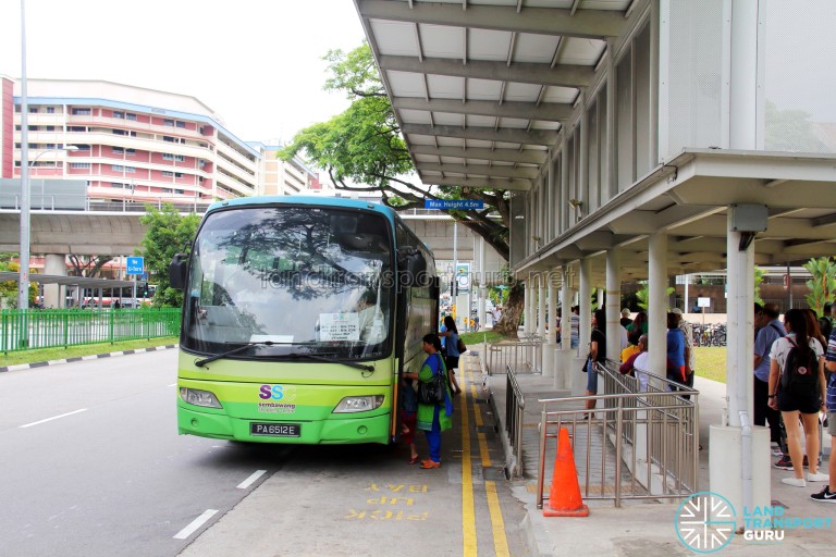 Sembawang Shopping Centre Shuttle Bus Services | Land Transport Guru