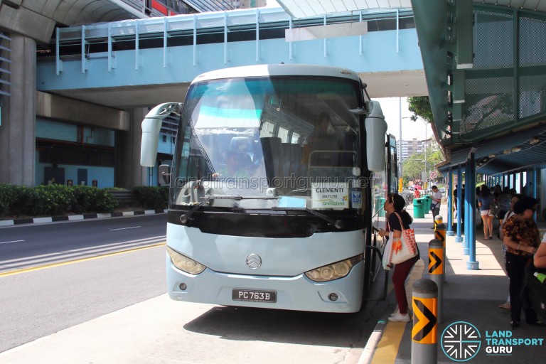 The Grandstand Shuttle – Clementi Pickup Point | Land Transport Guru