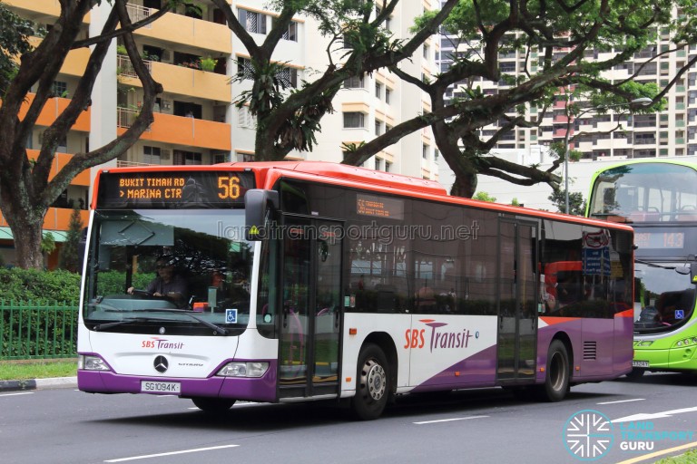 SBS Transit Bus Service 56 | Land Transport Guru