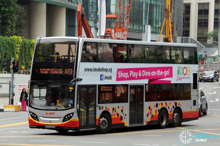 SMRT Bus Service 972 | Land Transport Guru