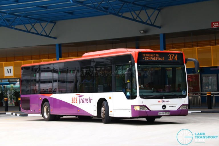 SBS Transit Feeder Bus Service 374 – Land Transport Guru