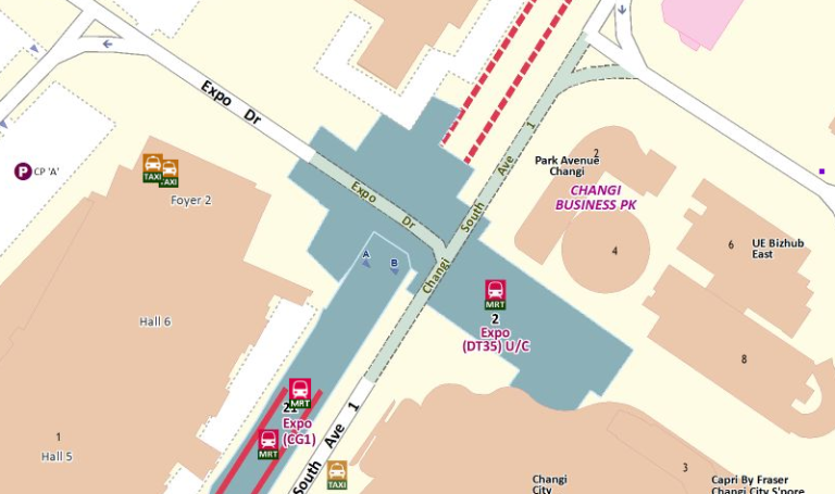 Expo MRT Station | Land Transport Guru