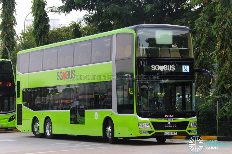 MAN Lion’s City DD L Concept Bus (SG5999Z) – Displaying the SG