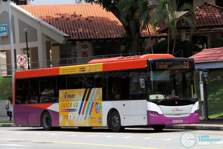 SBS Transit Bus Service 33 | Land Transport Guru