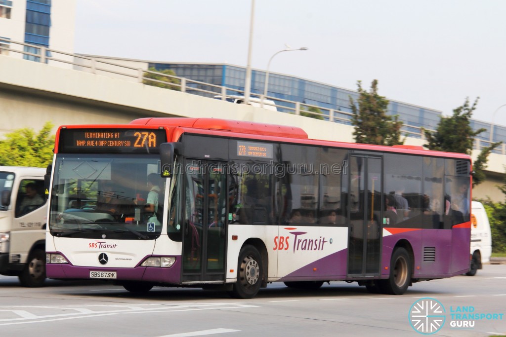 SBS Transit Bus Service 27 Land Transport Guru SBS Transit Bus Service 27 Land Transport Guru