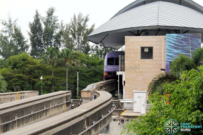 Sentosa Monorail – Track switch | Land Transport Guru