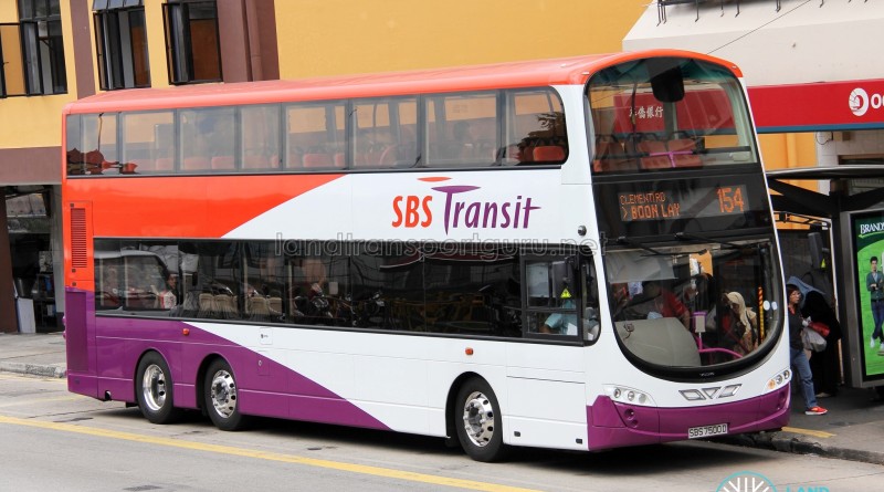 SBS Transit Bus Service 154 | Land Transport Guru