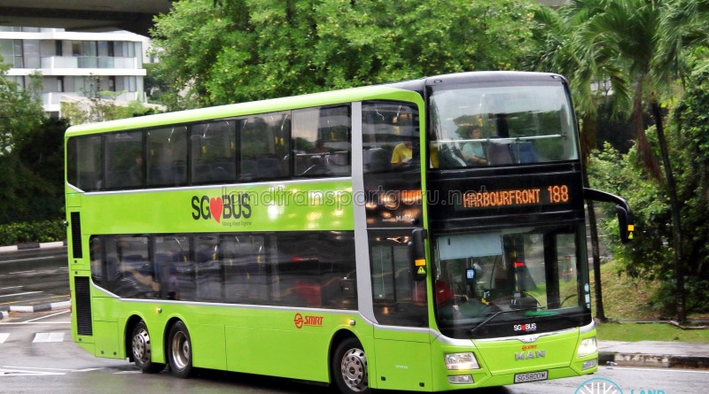 SMRT Bus Service 188 | Land Transport Guru
