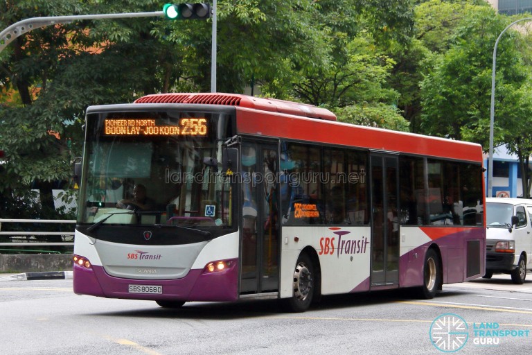 (Defunct) SBS Transit Bus Service 256 | Land Transport Guru