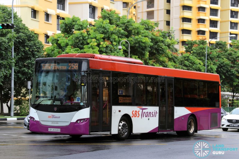 SBS Transit Bus Service 258 | Land Transport Guru