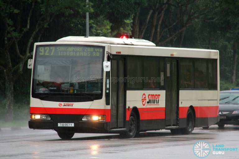 SMRT Bus Service 927 – Land Transport Guru