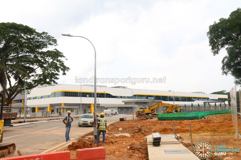 Seletar Bus Depot Construction (July 2017) | Land Transport Guru