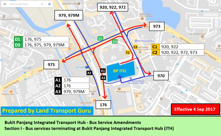 Bukit Panjang Bus Interchange | Land Transport Guru