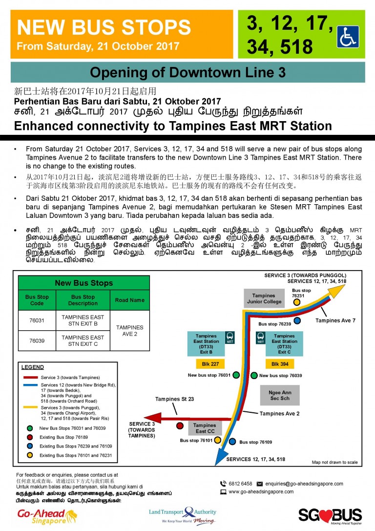Go-Ahead Bus Service 17 | Land Transport Guru