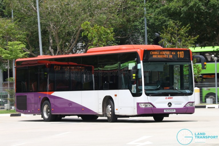 SMRT Bus Service 110 | Land Transport Guru