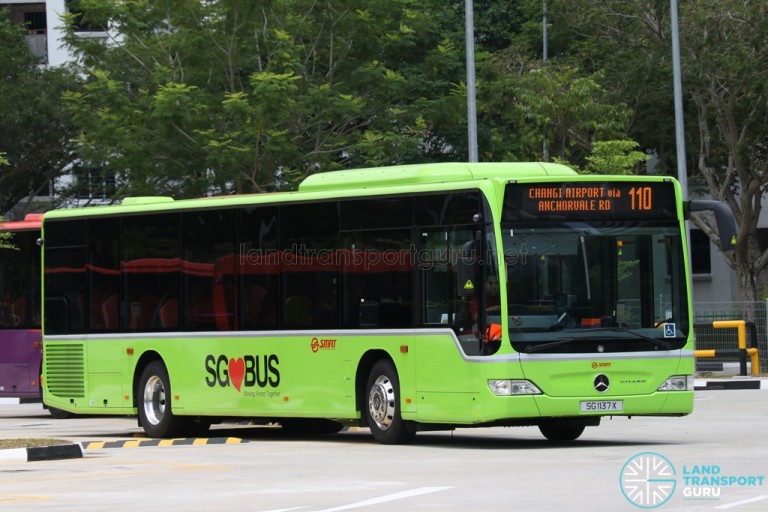 SMRT Bus Service 110 | Land Transport Guru
