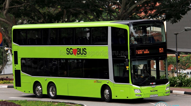 SBS Transit Bus Service 151 | Land Transport Guru