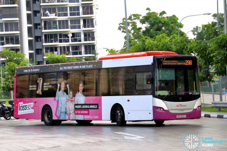 SBS Transit Feeder Bus Service 298 | Land Transport Guru