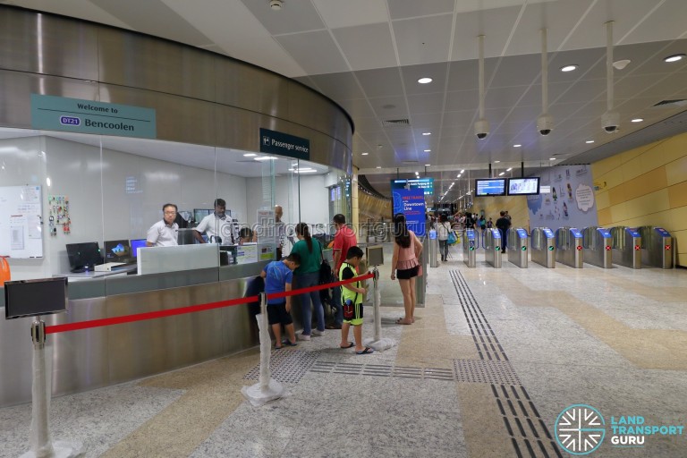 Bencoolen MRT Station | Land Transport Guru