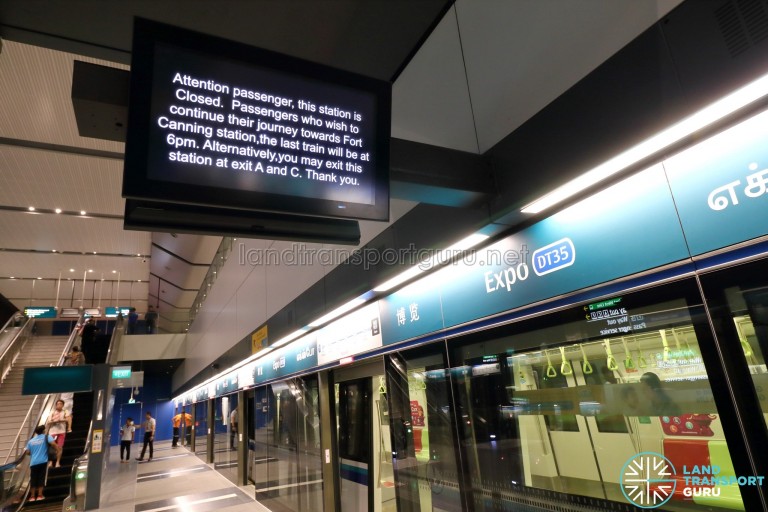 Expo MRT Station | Land Transport Guru