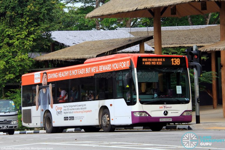 SBS Transit Bus Service 138 | Land Transport Guru
