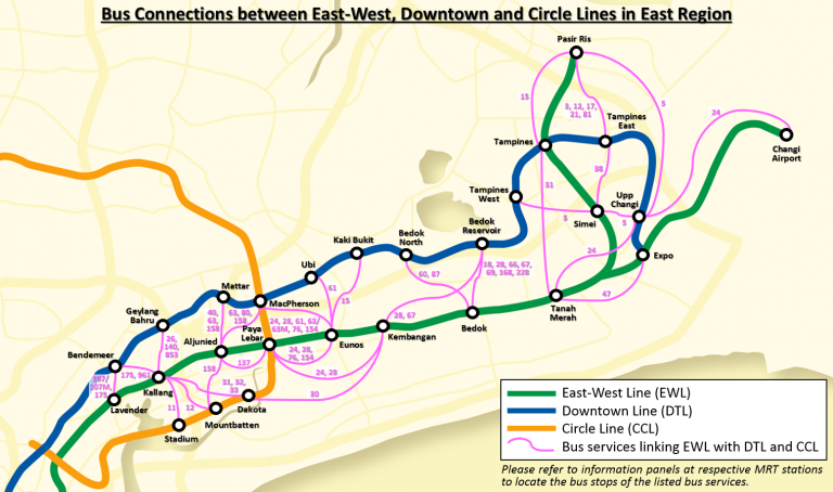 Early Closures, Late Openings, Full-Day Closures on East West Line (Jan ...