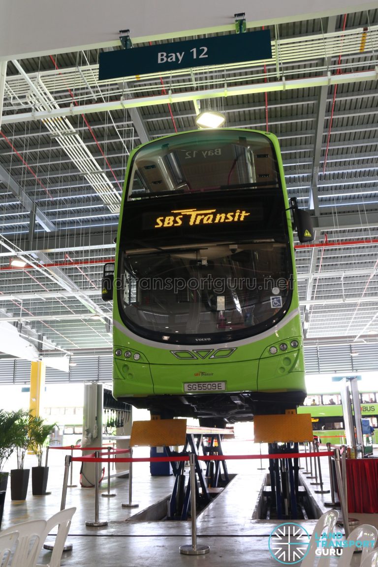 Seletar Bus Depot – Vehicle Lifting System | Land Transport Guru