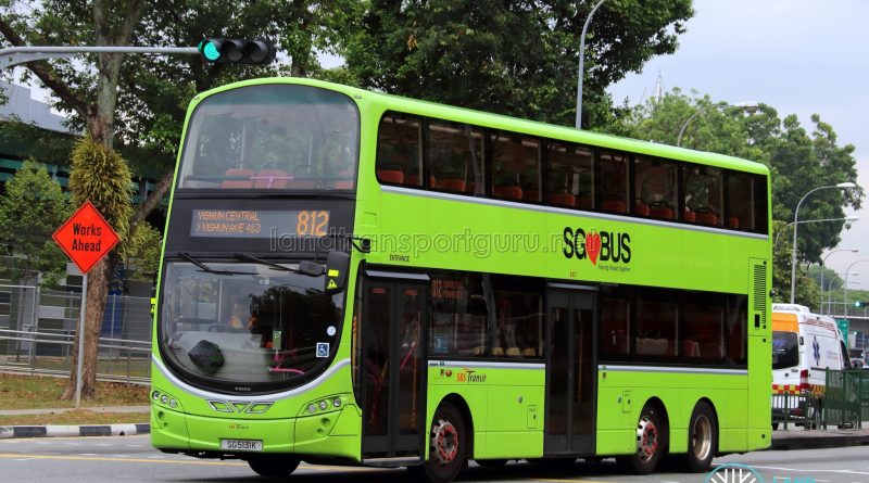 SBS Transit Feeder Bus Service 812 | Land Transport Guru