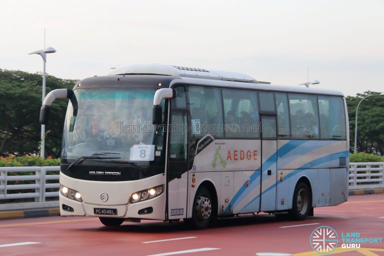 Shuttle 8 – Operated by Aedge Holdings (PC4046L) | Land Transport Guru
