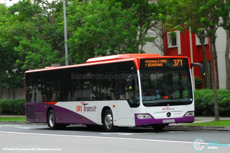 SBS Transit Feeder Bus Service 371 | Land Transport Guru