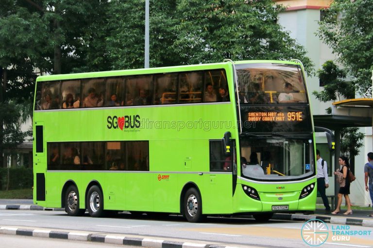 SMRT Express Bus Service 951E | Land Transport Guru