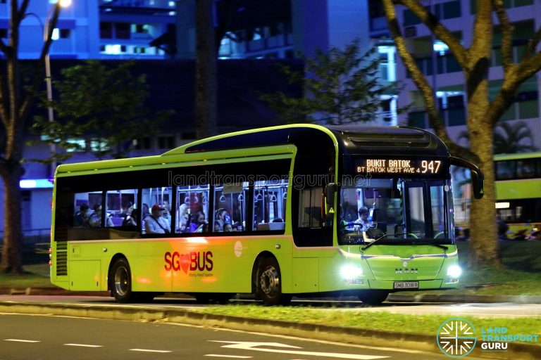 Tower Transit Feeder Bus Service 947 | Land Transport Guru