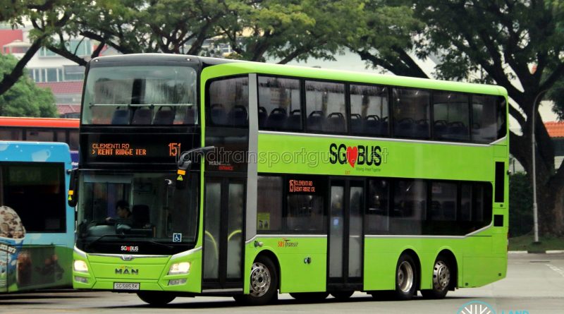 SBS Transit Bus Service 151 | Land Transport Guru