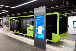 Bus Exhibit at the Singapore Mobility Gallery (Rear) | Land Transport Guru