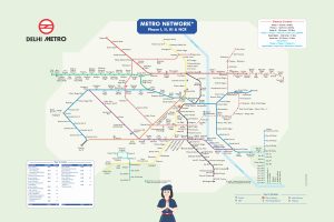 Delhi Metro Map | Land Transport Guru