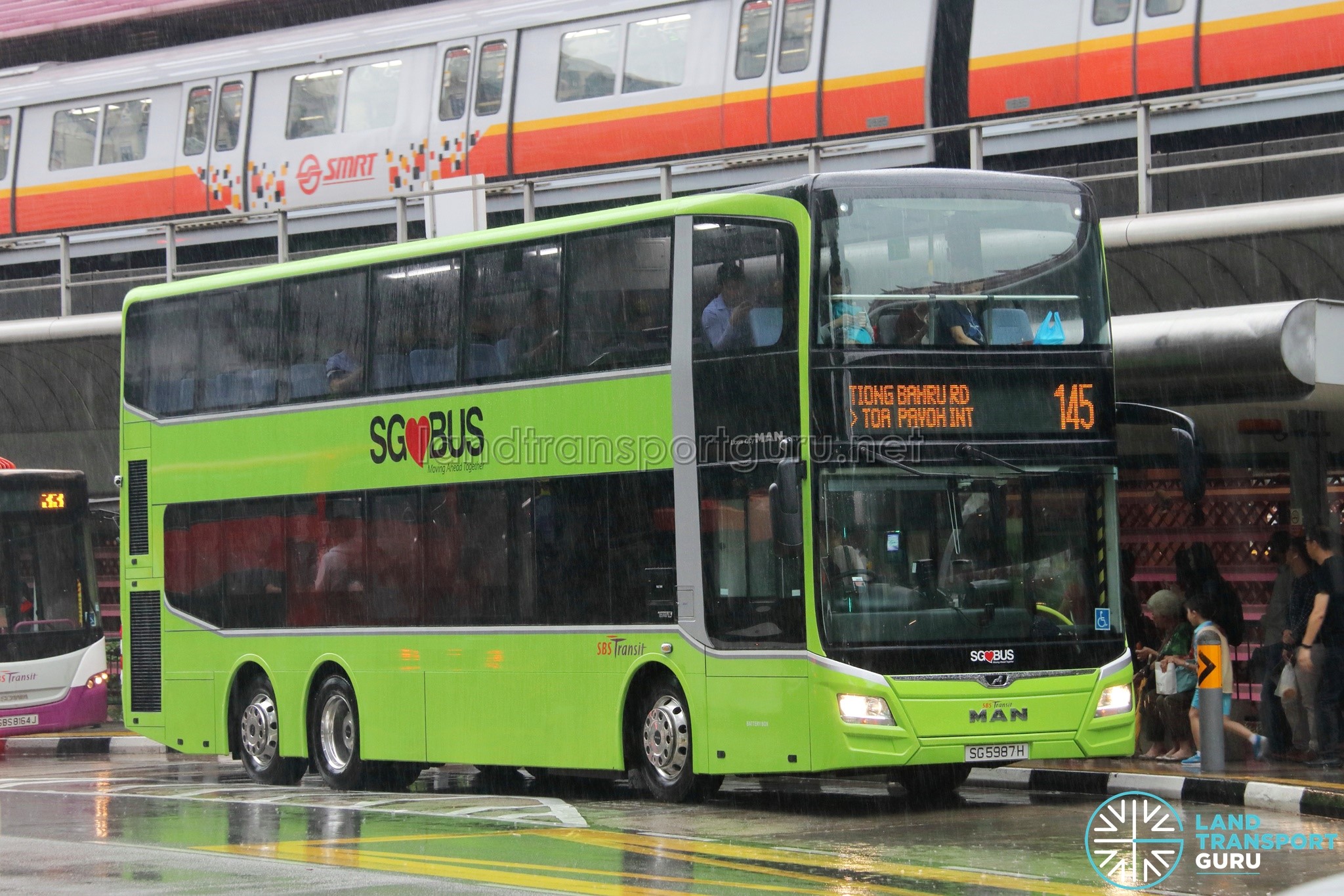 SBS Transit Bus Service 145 Land Transport Guru
