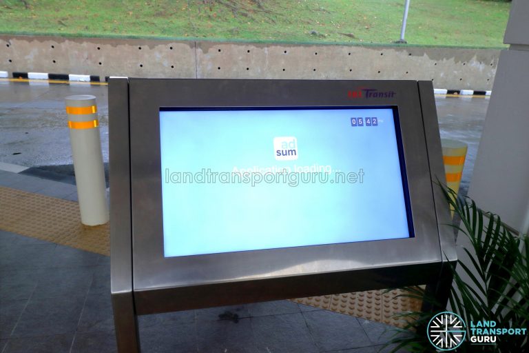 SBS Transit Interactive Panel – Bukit Merah | Land Transport Guru