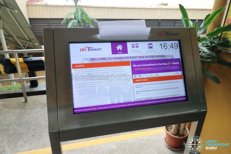 HarbourFront Bus Interchange | Land Transport Guru