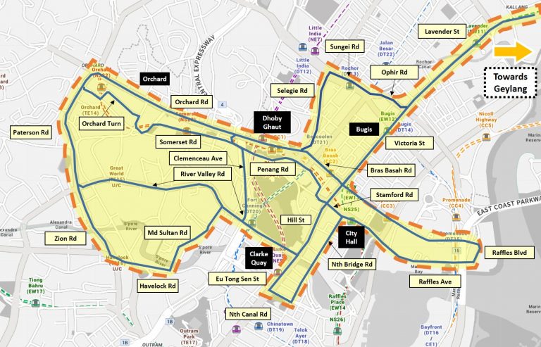 LTA On Demand Public Bus – Service Area for Night Bus (CBD) | Land ...