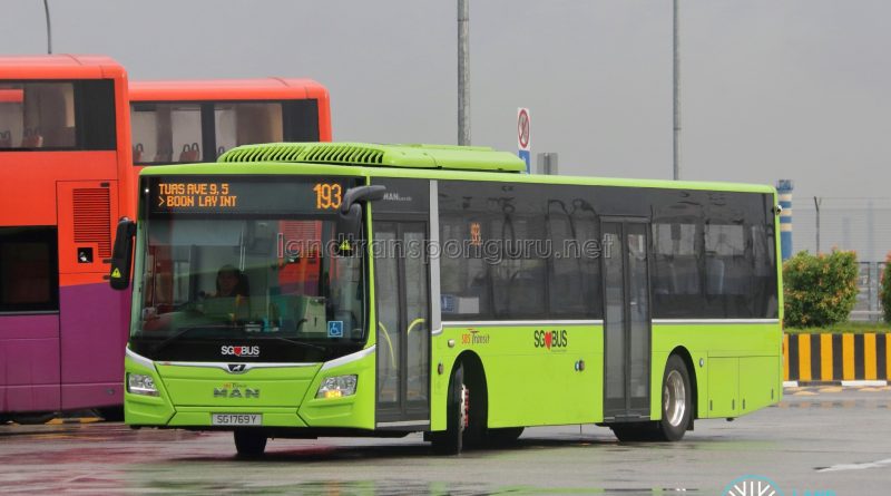 SBS Transit Bus Service 193 | Land Transport Guru