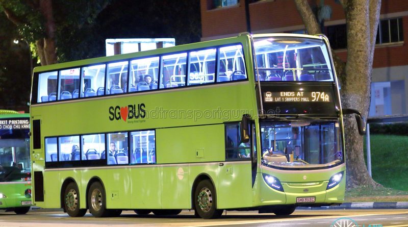 Tower Transit Bus Service 974A | Land Transport Guru